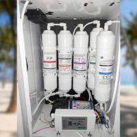 China PP GAC Floor Standing POU Water Dispenser 220V 106L-ROGS Touchless with 15s Timer for sale