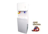 China 16L Cabinet POU Water Dispenser 105L-CG Cup Push Tap UV Painted 220V 612W for sale