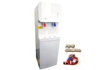 China 16L Cabinet POU Water Dispenser 105L-CG Cup Push Tap UV Painted 220V 612W for sale