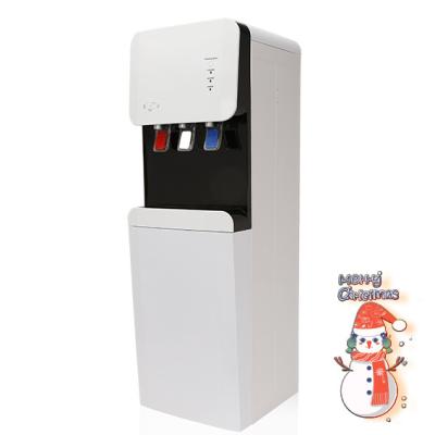 China Free Standing Bottled Water Dispenser 580W 105L Compressor Cooling Hot Cold for sale