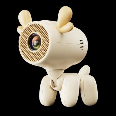 China HY 300 Mini Android Smart Projector with 720P Resolution, 4K Support, 160 ANSI Lumens, and Android 13 OS for Home Entertainment for sale