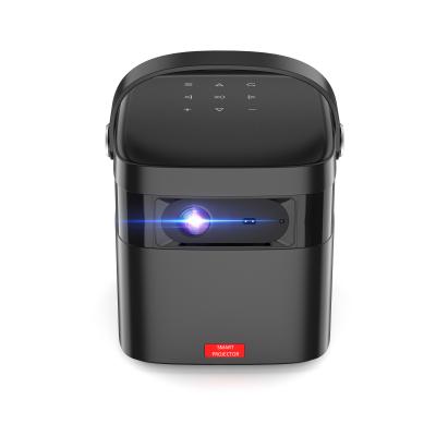 China Portable 1080P DLP LED Projector with 4K UHD Support, Built-in Battery, Wi-Fi and Auto 2G Keystone Correction for sale