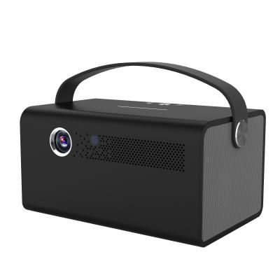 China Sky 117 ODM 4K Full HD Mini Smart Projector with Android 9.0, 2GB RAM, Auto Focus Lens and Carrying Bag for Home Theater and KTV for sale