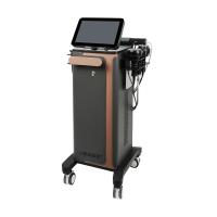China Standing 3-in-1 Body Relaxation Machine EMS Meridian Brush, Vacuum Cupping & Vibration Massager Skin Tightening Face And Body for sale