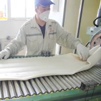 China White FKM Rubber Precompound with Good Bonding Release and Excellent Flowability for Oil Seals and Gaskets for sale