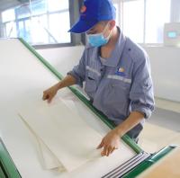 China Milky White FKM Rubber Precompound with Slab Appearance and Low Temperature Resistance for sale