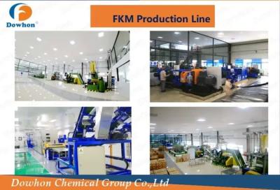 China Dowhon FKM Rubber Compound with Low Compression Set and High Temperature Resistance for Automotive Industry for sale