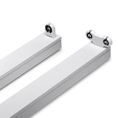 China Aluminum Shell T8 LED Bracket for High Luminous Efficacy and 80 Color Rendering Index for sale