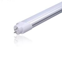 China 3000-8000K 18W Blue Light LED 4ft Lamp Tube Semi-Plastic and Semi-Aluminum with Laser Etched Logo for sale