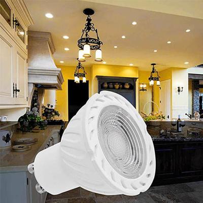 China IP20 Rated Dimmable Plastic-Coated Aluminum GU10GU5.3 LED Spotlight for Home Office for sale