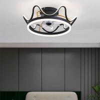 China Living Room Modern Simple Ceiling Fan with Aluminum Iron Base and 20000 Working Hours for sale