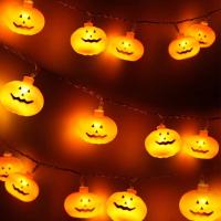 China Color Rendering Index Ra 60 Bat Skull Design Battery Operated Halloween Garden Lights for sale