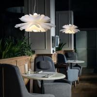 China LED Petal Chandelier for Nordic Art Restaurant 3500K Warm White Color Temperature for sale