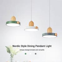China Modern Dining Room Three-Headed LED Pendant Light with Iron Art Fixture and Acrylic Switch for sale