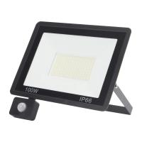 China 10W 20W 30W 50W 100W 150W 200WLED Infrared Outdoor Garage Intelligent Human body Induction Floodlight for sale
