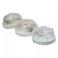 China LED Outdoor Wall Mounted Caged Round Bulkhead Light Waterproof Small Wall Lamp for Outdoor for sale