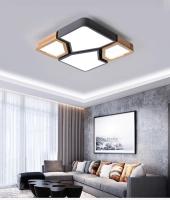 China IP33 Creative Geometric Puzzle LED Acrylic Ceiling Light for Living Room and Bedroom for sale