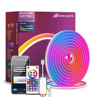 China 2000lm RGB Neon Light Strip 1m 2m 3m 5m Tuya WiFi App Control IP67 5V Input for Music Sync Games for sale