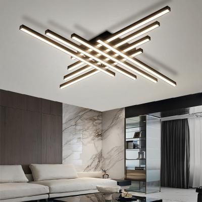 China White LED Ceiling Light for Living Room Aluminum Lamp Body Large Size Bedroom Light for sale