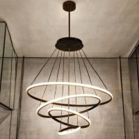 China Nordic Glass Wire Pendant Led Light for Modern Kitchen Lighting Fixtures Ceiling Crystal Chandeliers for sale