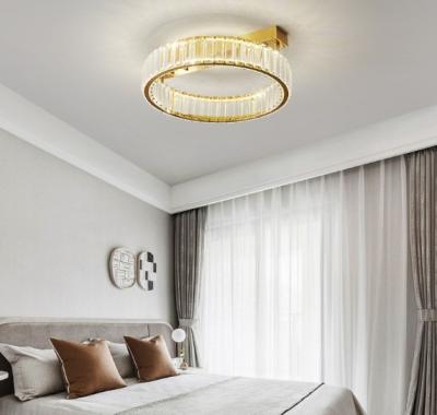 China High Color Rendering Index Ra Crystal LED Ceiling Light for Middle Size Hotel Lobby Chandelier for sale