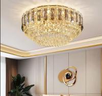 China Gold Body Color Nordic Study Room with Modern Unique Round Ring Shaped Ceiling Lights for sale