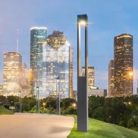 China Customized IP67 Stainless Steel LED Garden Light 30W COB 3000mm Height for Villa Park for sale