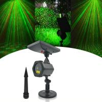 China Garden Patio Tree Building Solar Powered Laser Lamp with Changeable Projector Lights for sale