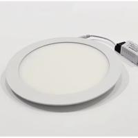 China 80% Lumen Maintenance 6W Round LED Flat Panels Led Panel Back Light with Consumption for sale
