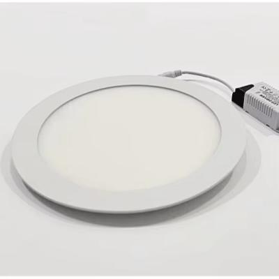 China 80% Lumen Maintenance 6W Round LED Flat Panels Led Panel Back Light with Consumption for sale