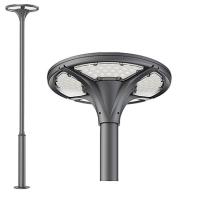 China Solar Garden Lamp 20W LED Post Top Light with PC Shell and Polysilicon Solar Panel for sale