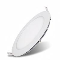 China Round 6W Ultra-Thin LED Panel Light for Home or Office in 3000K CRI 70 Modern Design for sale