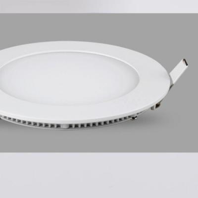 China 20000-Hour Working Lifetime 6W Ultra-Thin LED Panel Light with Modern Round Design for sale