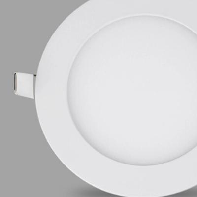 China Lamp Body Material Aluminum Alloy Modern 12W Ultra-Thin LED Panel for Home Office for sale