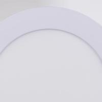 China Modern 12W Ultra-Thin LED Panel Light Round Shape 6000K CRI Ra 70 for Home or Office for sale
