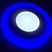 China Single Voltage Non Isolated Drive LED Panel Light 6 3W with Modern Round Shape Design for sale