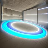 China 30000 Hours Working Time Modern Design Round Shape 3 3W Embedded RGB LED Panel Light for sale