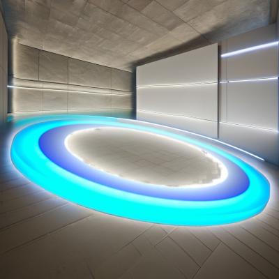 China 30000 Hours Working Time Modern Design Round Shape 3 3W Embedded RGB LED Panel Light for sale