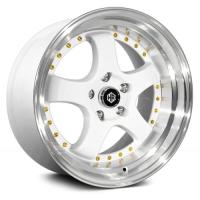 China Deep lip polished rims Work S1 design wheel for sale
