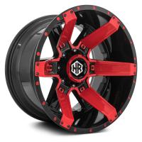 China Truck wheels F250 black rims for chevy silverado for sale