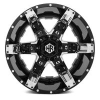 China Truck wheels F250 black rims for chevy silverado for sale