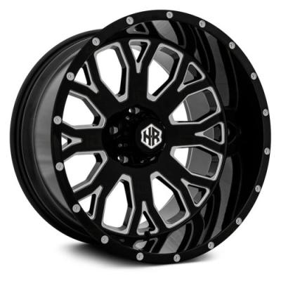 China Aluminum truck rims 26x14 off road wheels for sale