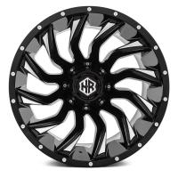 China Black 4x4 rims off road truck wheels for sale