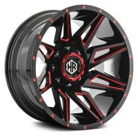 China Ford F150 Black Milled rims RAM 2500 wheels for sale