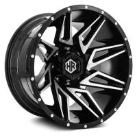 China Ford F150 Black Milled rims RAM 2500 wheels for sale