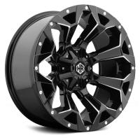 China Custom SUV rims black raptor wheels 4x4 off-road for sale