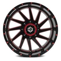 China 20x10 20x12 Off road wheels maverick fuel rims for sale
