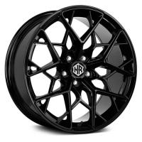 China Alloy wheels aftermarket rims Silver brushed concave design for sale