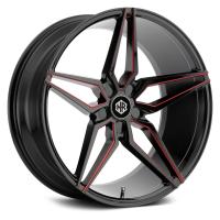 China 20 inch deep concave wheel 5 lugs rims for sale