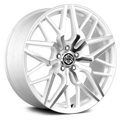 China 22 inch alloy wheels 5 lug rims black for sale